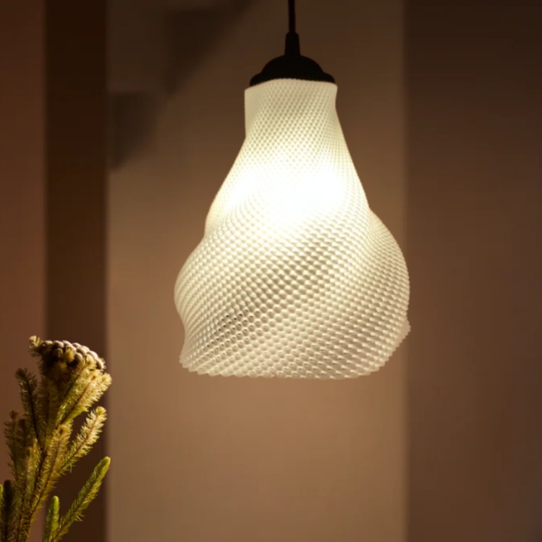 Mesh Square Twisted Lamp - Modernart